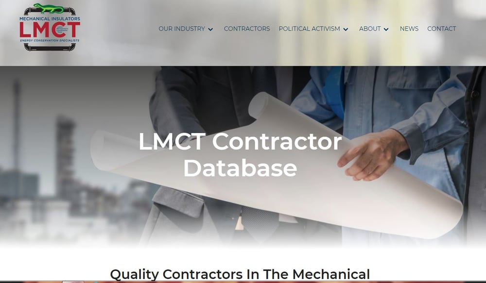 Mechanical Insulators LMCT rebrands, launches new website